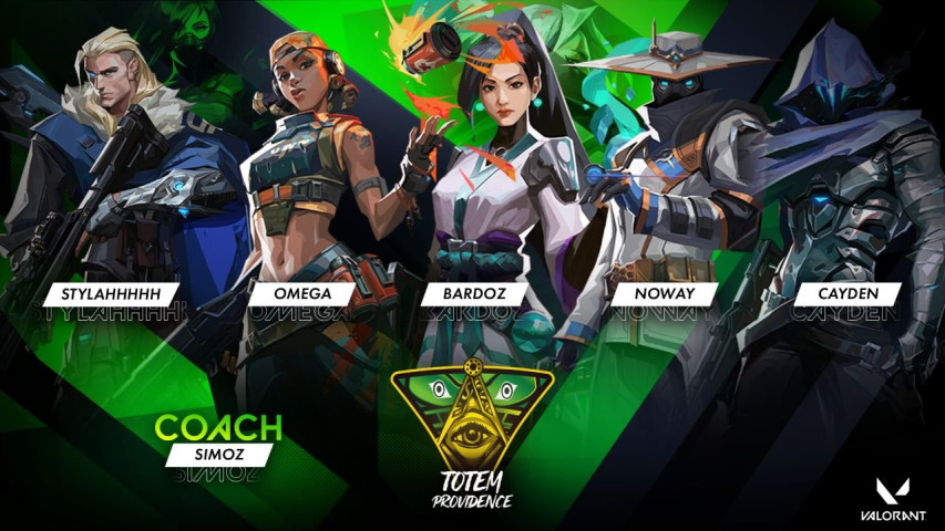 Totem Esports unveil Totem Providence | VLR.gg