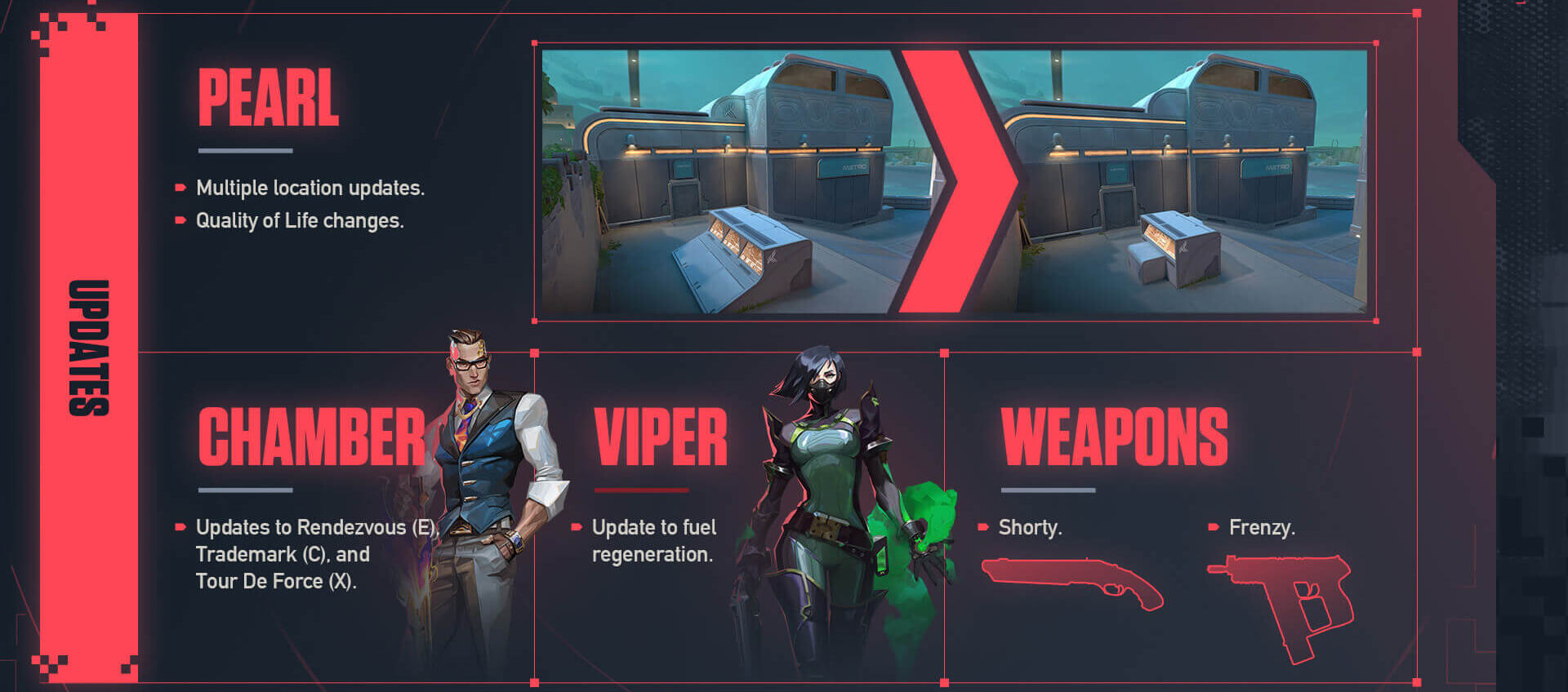 Pearl, agents and guns adjusted in Patch 6.11 | VLR.gg